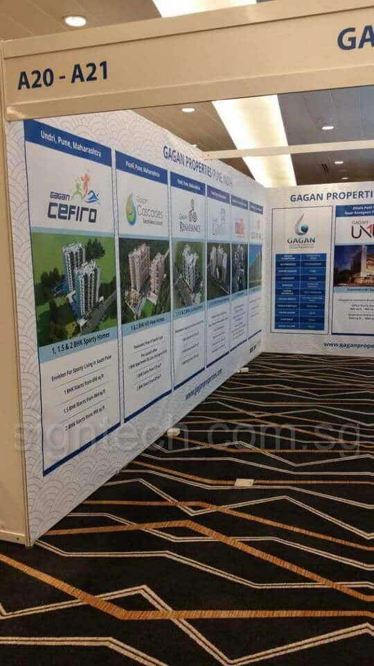 Exhibition Booth Panels & Trade Show Displays printing