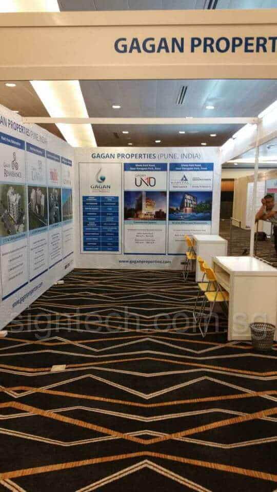 Exhibition Booth Panels & Trade Show Displays printing