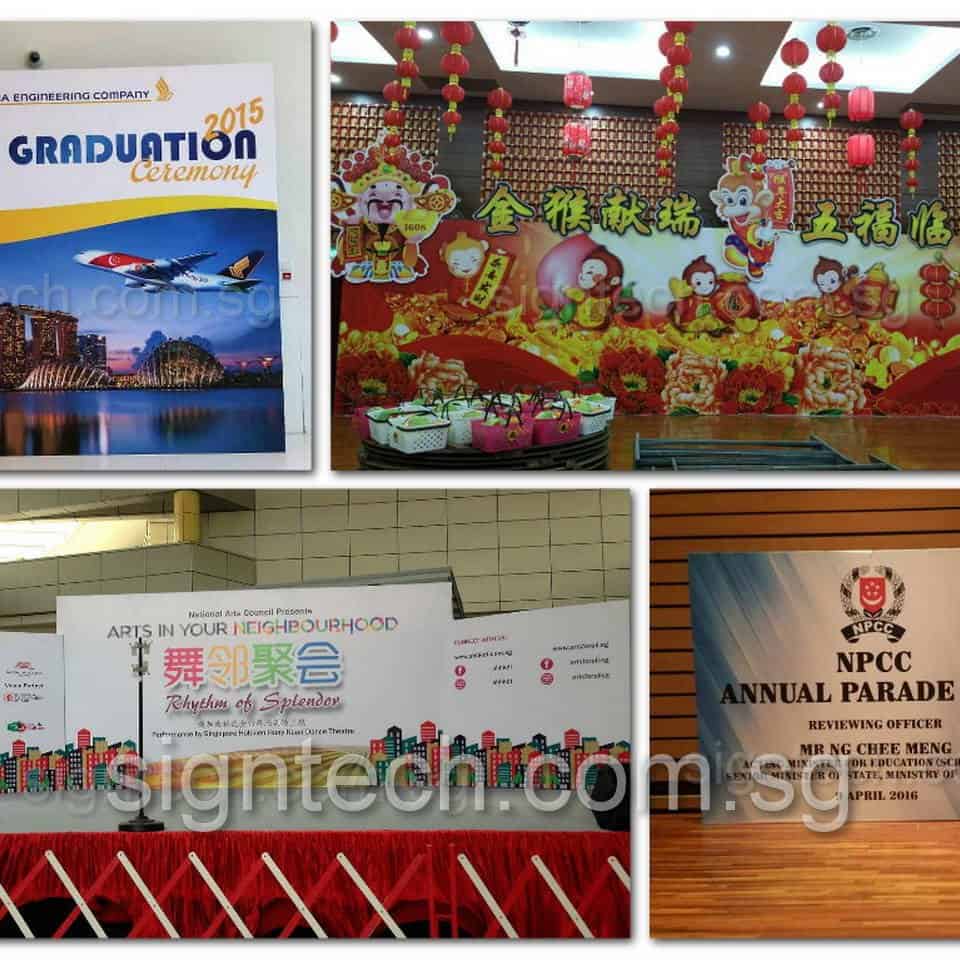 Portable Backdrop Stands for photo booth backdrop.